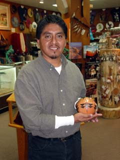 Hopi Pottery by Dee Setalla - Dragonfly Jar