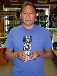 Hopi Kachina - Reginald Dallas - Crow Mother