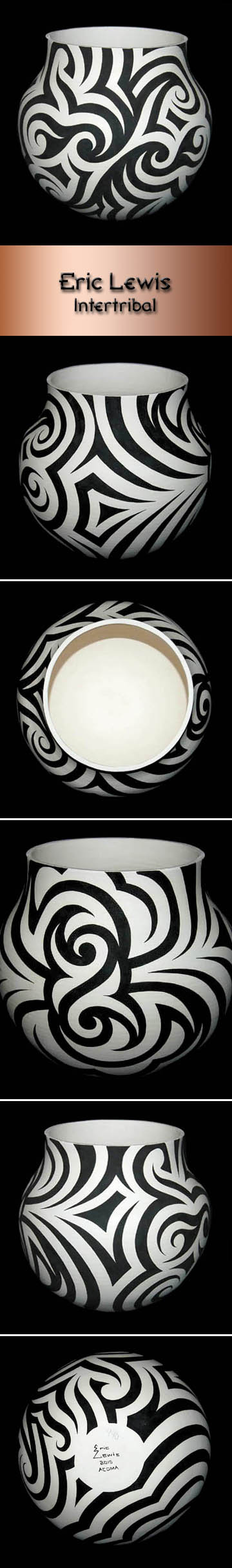 Pueblo Pottery by Eric Lewis - Intertribal