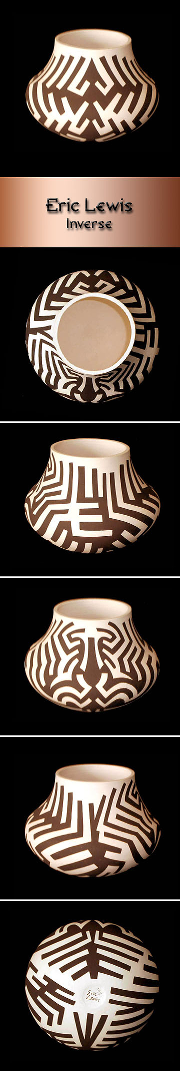 Pueblo Pottery by Eric Lewis - Inverse