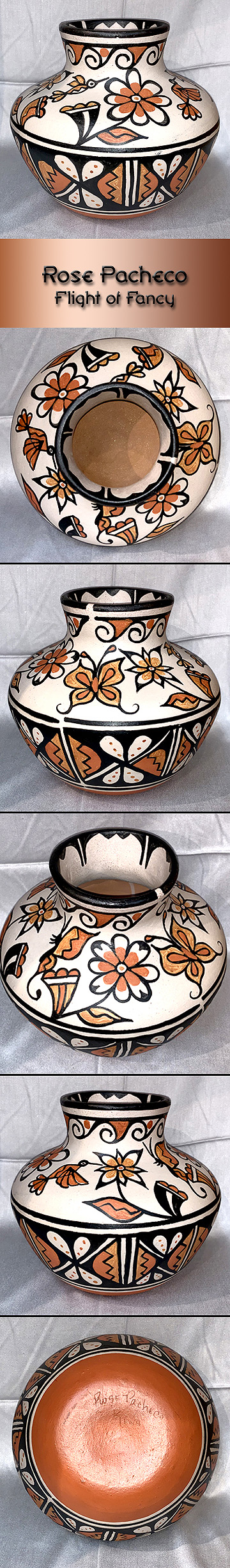Pueblo Pottery by Rose Pacheco - Flights of Fancy