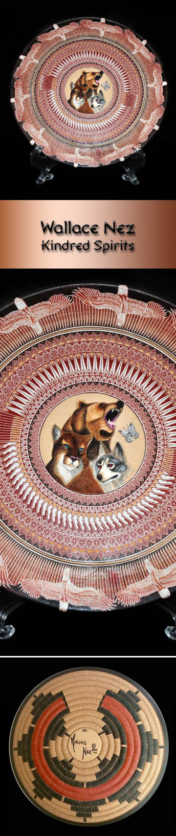 Native American Pottery by Wallace Nez (Navajo) - Kindred Spirits