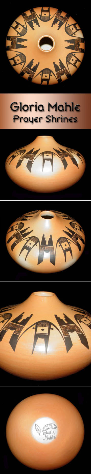 Gloria Mahle - Hopi Pottery - Prayer Shrines