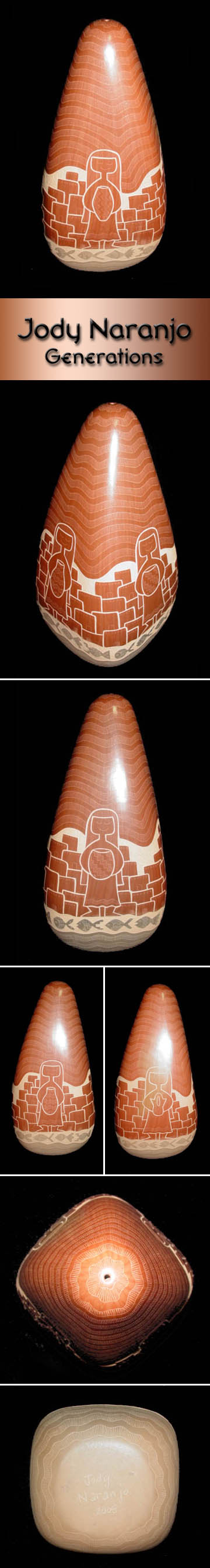 Pueblo Pottery by Jody Naranjo - Generations