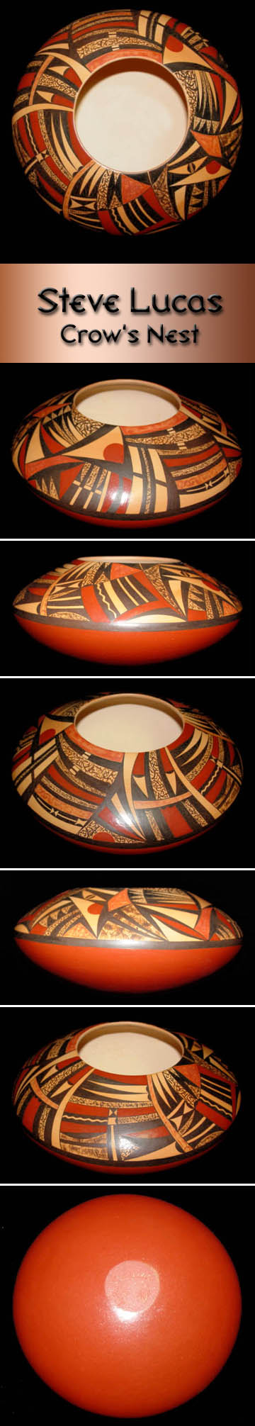 Hopi Pottery - Steve Lucas - Crow's Nest