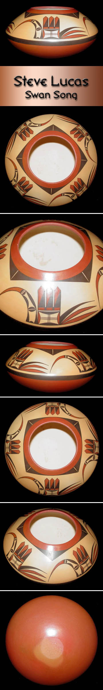 Hopi Pottery - Steve Lucas - Swan Song